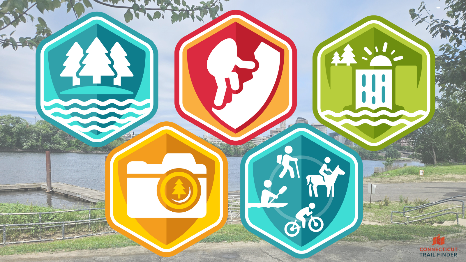 CT Trail Finder Badges Inspired by UConn Students | CT Trails Program